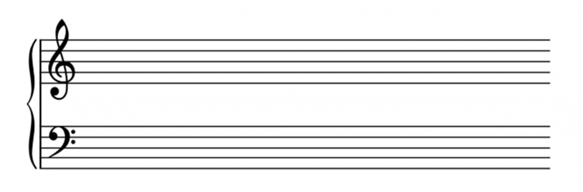 Chiave di Basso (o chiave di FA). Note, significato & funzio